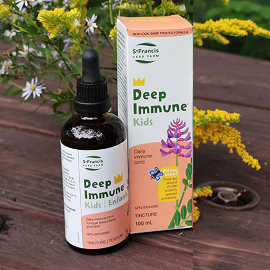 St. Francis Herb Farm - Deep Immune for Kids (Cold & Flu Tincture ...
