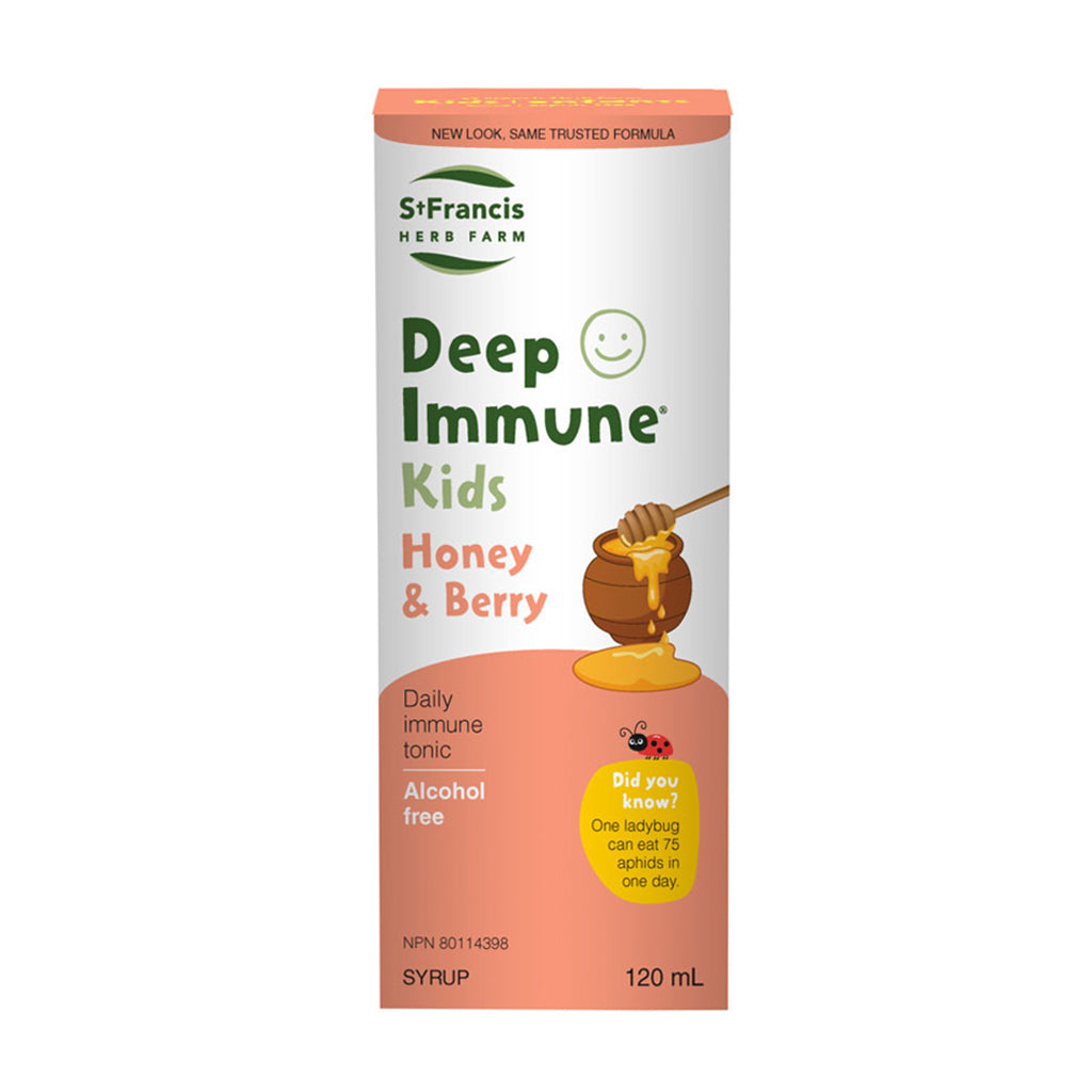 St. Francis Herb Farm - Deep Immune for Kids (Cold & Flu Tincture ...