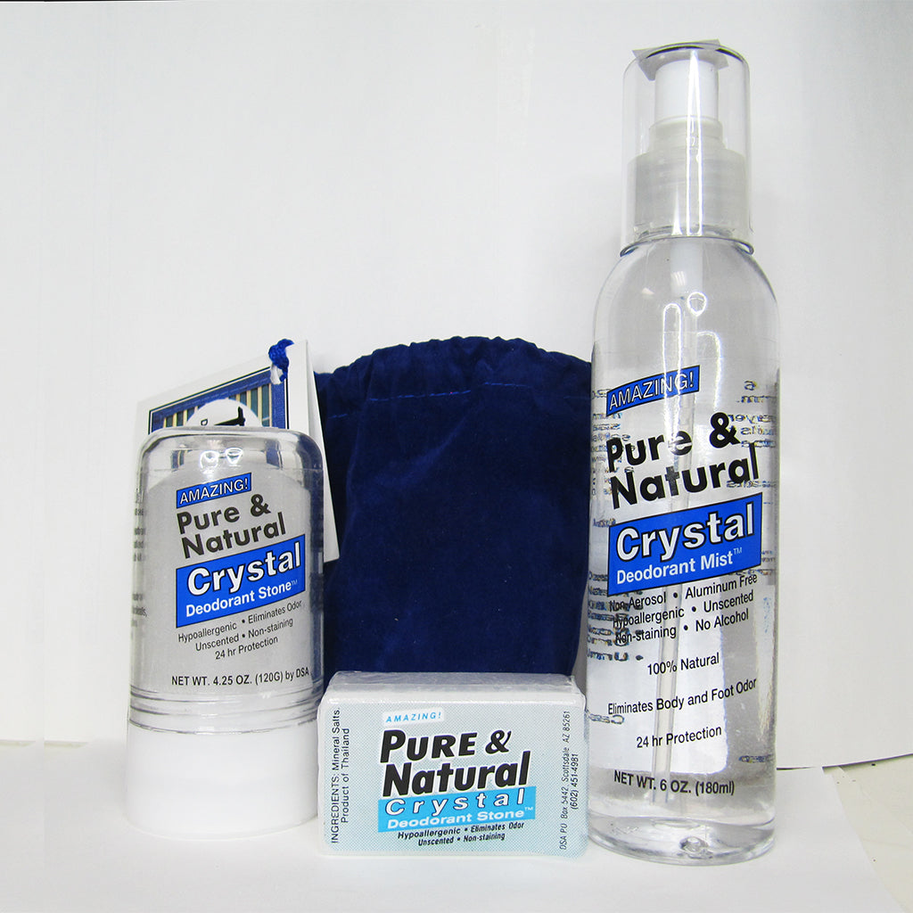 DSA - Natural Crystal Deodorant (Stone, Stick or Mist) – AvivaHealth.com