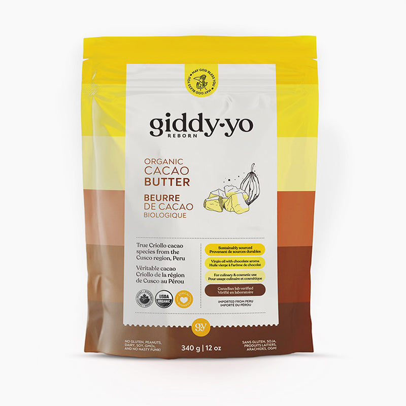 Giddy-Yo - Organic Criollo Cacao Butter – AvivaHealth.com