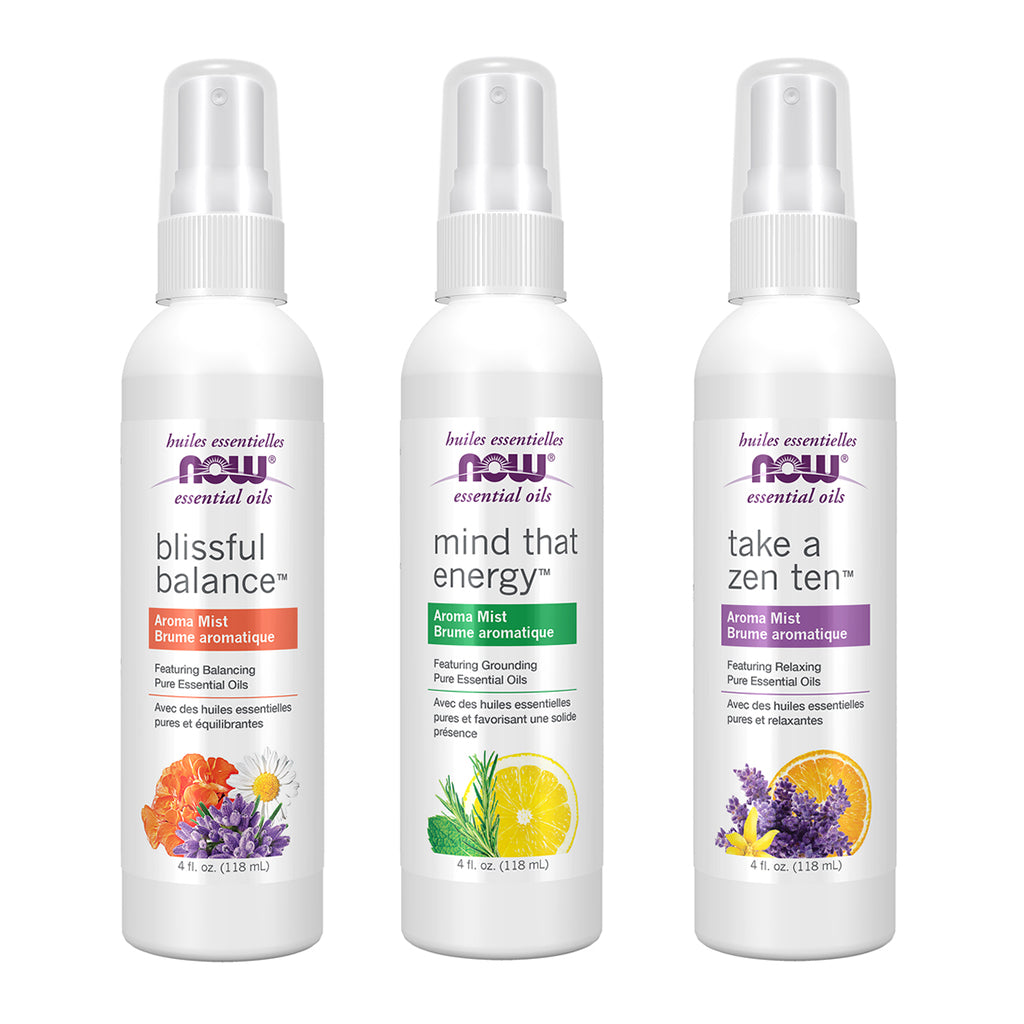 NOW - Aroma Mist - Essential Oil Sprays – AvivaHealth.com