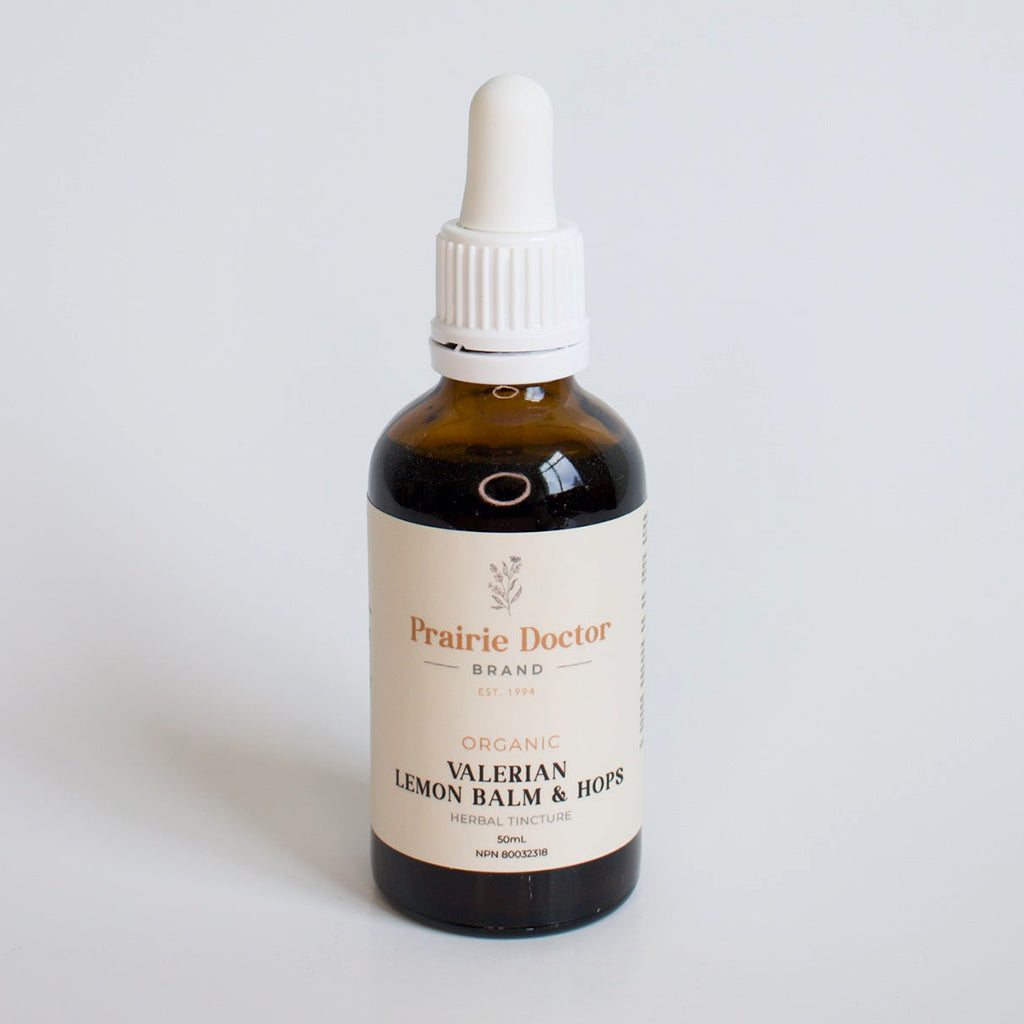 Prairie Doctor Brand - Organic Valerian, Lemon Balm & Hops Tincture ...