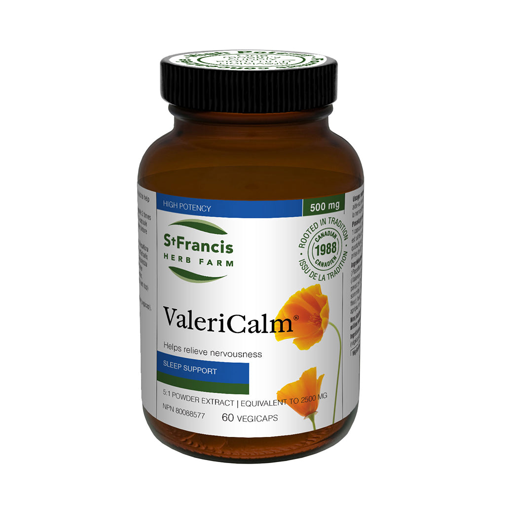 St. Francis Herb Farm - ValeriCalm (Valerian Combo Tincture for Sleep ...