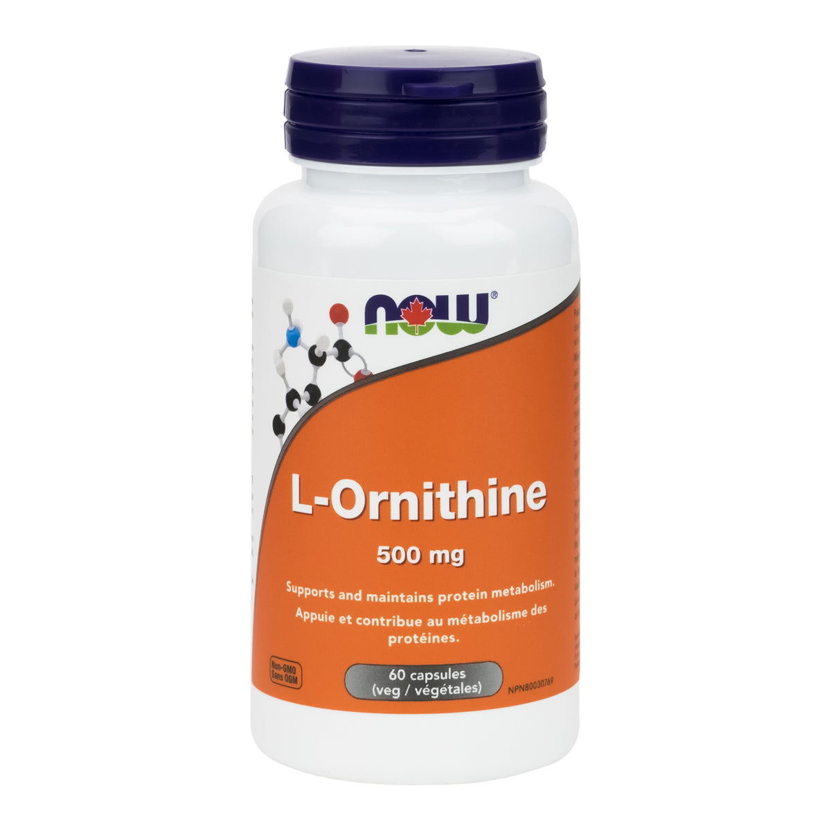 NOW - L-Ornithine Capsules (Amino Acid Supports Protein Metabolism ...