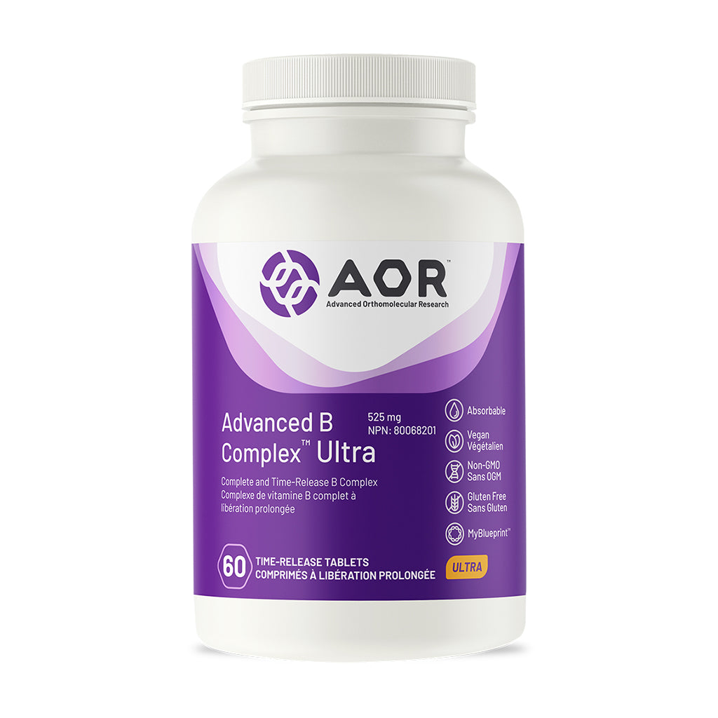AOR - Advanced B Complex Ultra (Complete Time-Release B Vitamins ...