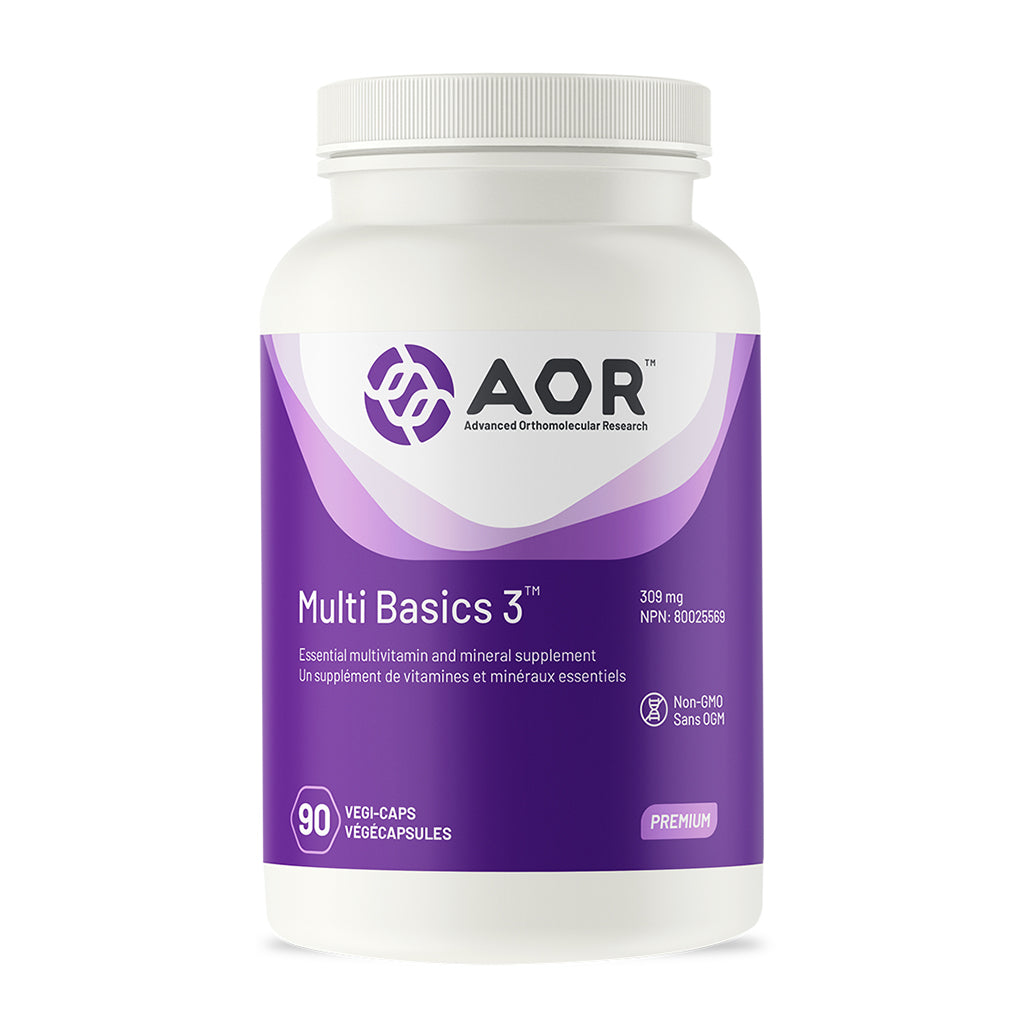 AOR - Multi Basics 3 (Complete Multi-Vitamin & Mineral Supplement ...