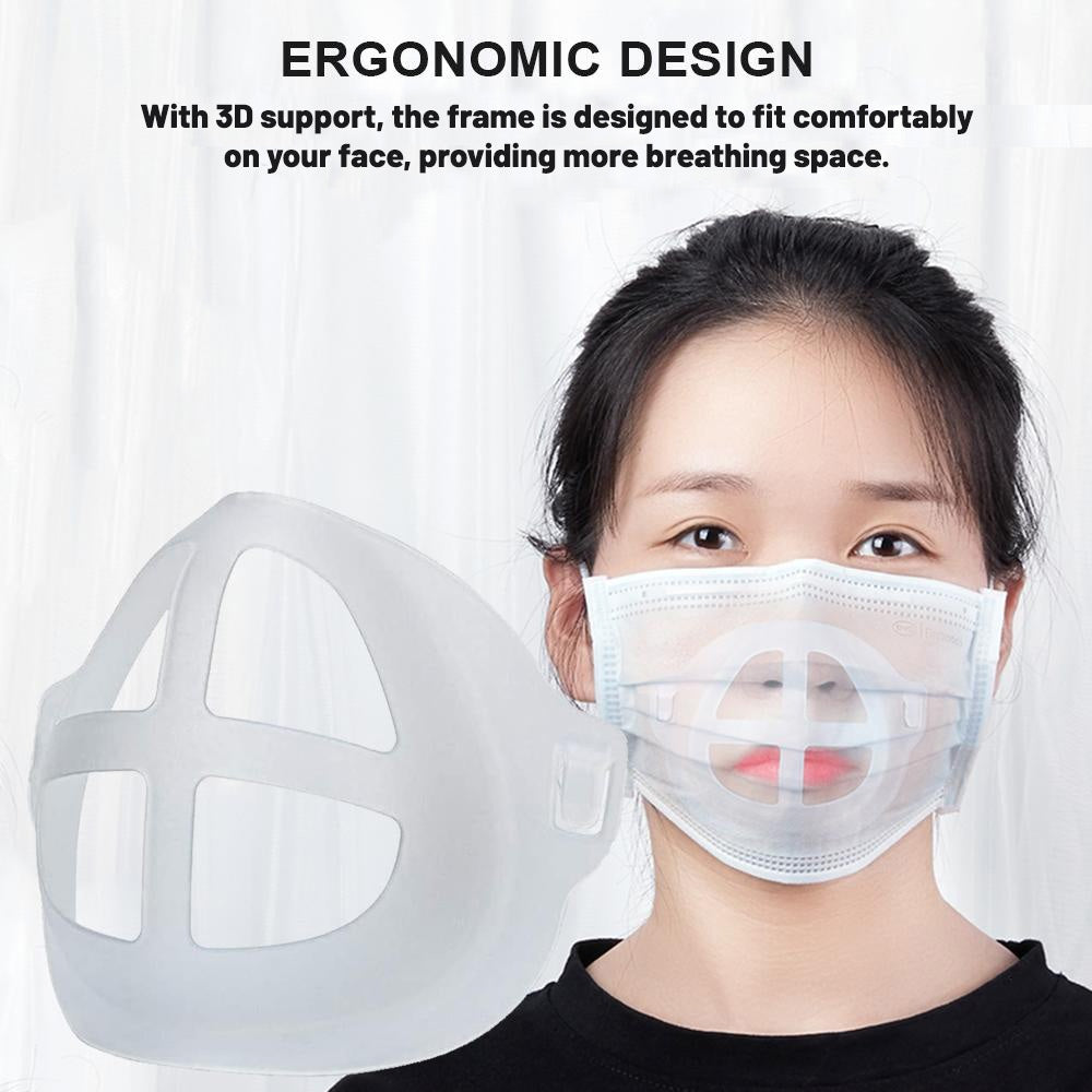 Face Mask Bracket - Reusable Silicone Mask Support Braces – AvivaHealth.com