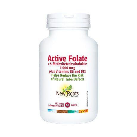New Roots Herbal - Active Folic Acid (5-MTHF Methyl Folate Supplement ...