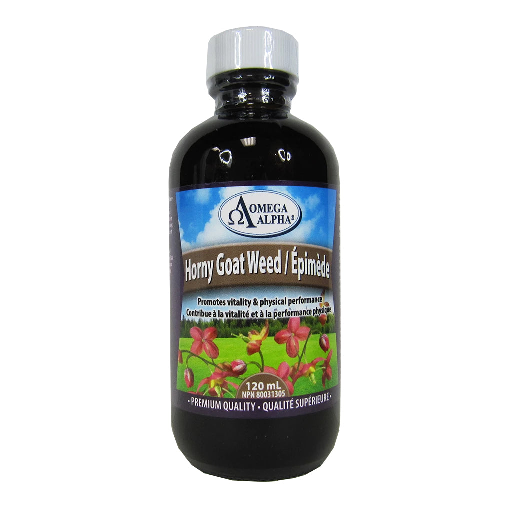 Omega Alpha - Horny Goat Weed (Tincture with Icariin) – AvivaHealth.com
