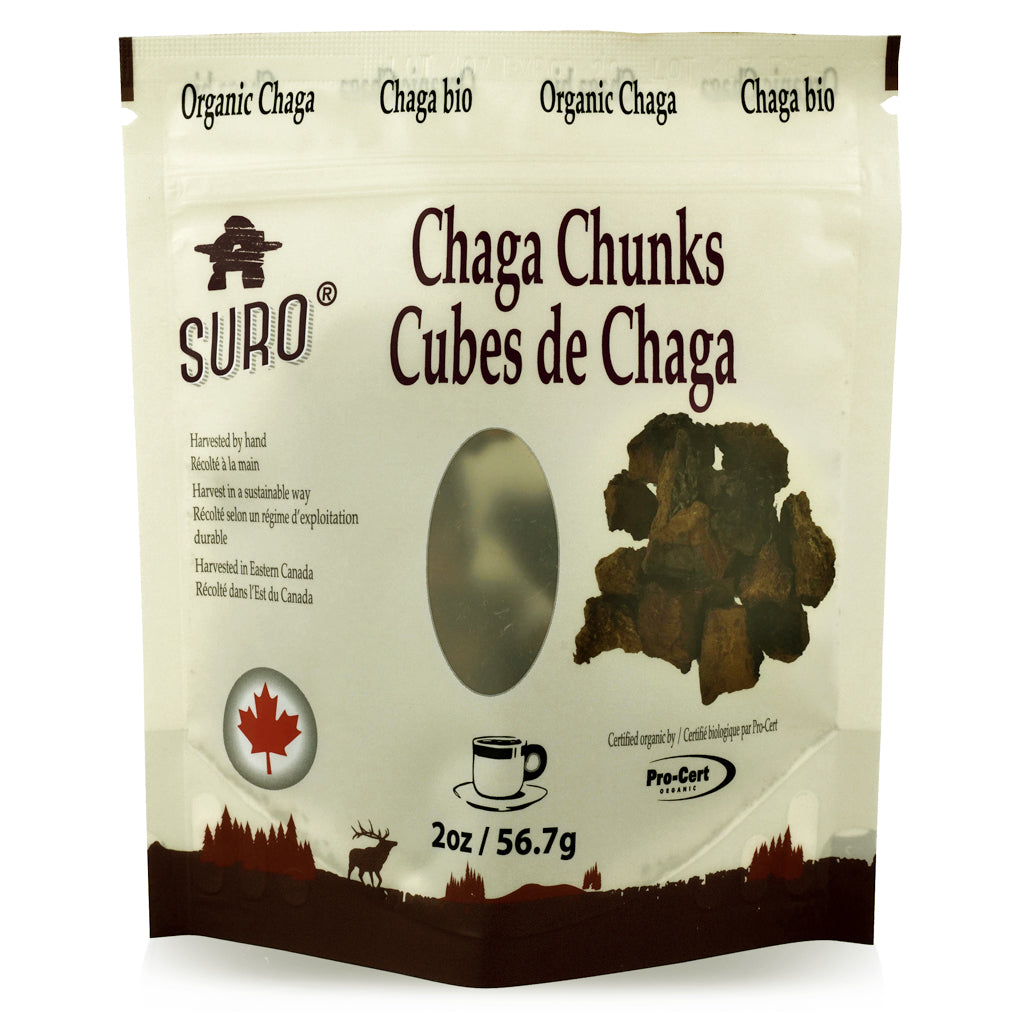 SURO - Organic Chaga Chunks for Tea – AvivaHealth.com